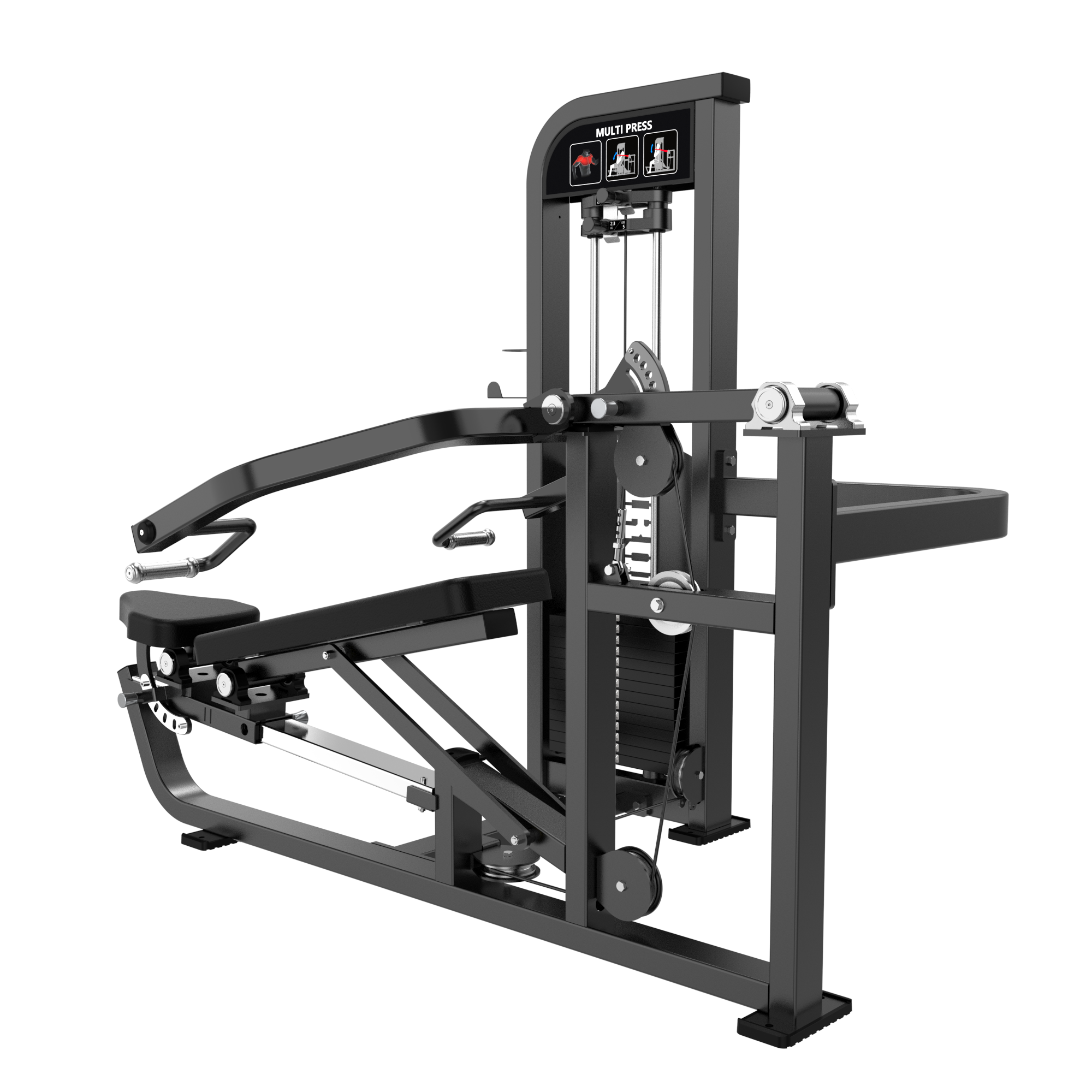 Dual Chest & Shoulder Press Machine 3.0 IRONSIDE Infinity – Ironside ...